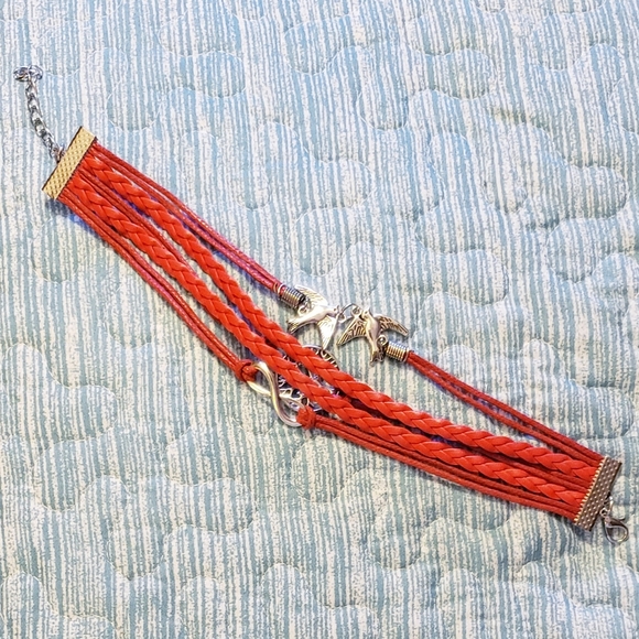 Jewelry | Vintage Leather Family Tree Braided Bracelet | Poshmark